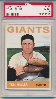 1964 Topps Tom Haller (#485) PSA9 PSA | eBay