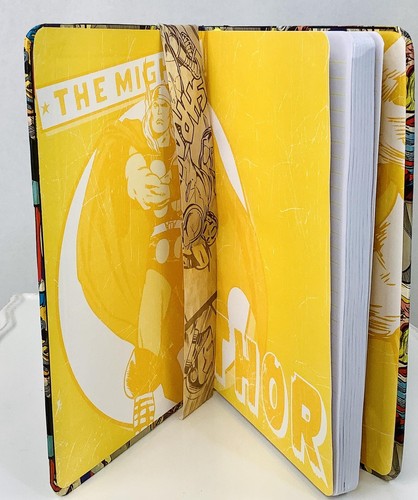 Marvel Comics 2404MX The Mighty Thor Edition Journal Blank Note Book ...