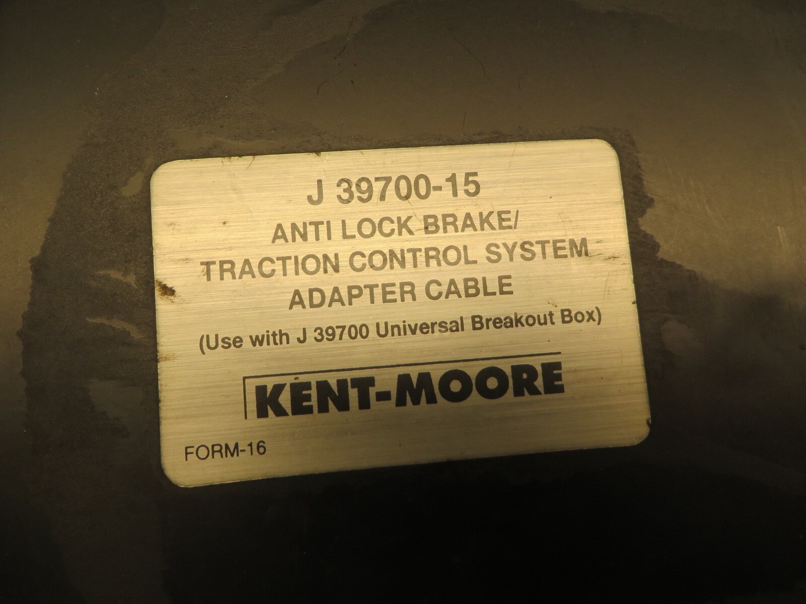 KENT MOORE # 39700-15 GM DEALER SPECIALTY TOOL OEM Breakout Box Adapter ...