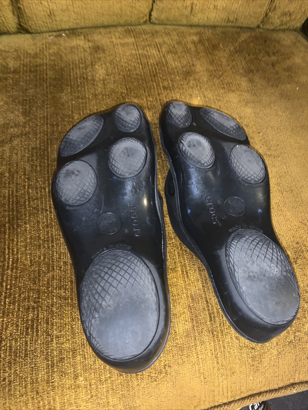 Crocs Almost Barefoot ABF Flip Flop Thong Sandals Wom… - Gem