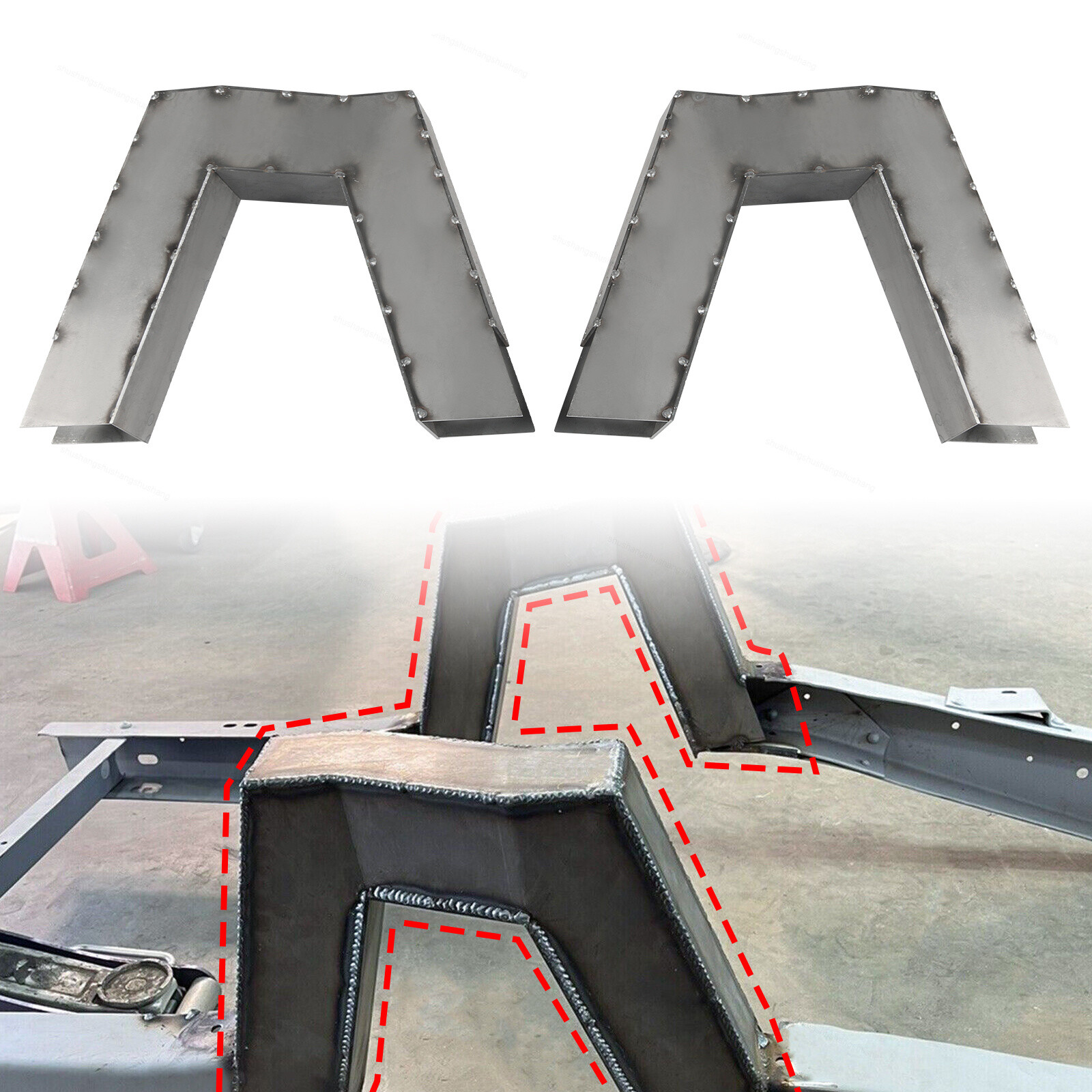 Fit for 1963-1972 C10 C10 Full Size Truck Step C Notch Kit FOR Curved ...