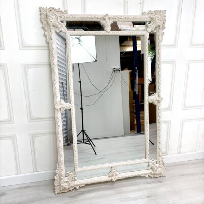 Nicky Cornell Ex-Display Large French Style Carved Wall Mirror RRP£749 ...
