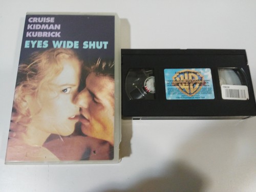 Eyes Wide Shut Tom Cruise Nicole Kidman Stanley Kubrick VHS Tape ...