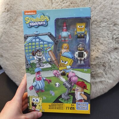 Mega Bloks Spongebob Squarepants Jellyfish Baseball Set | eBay