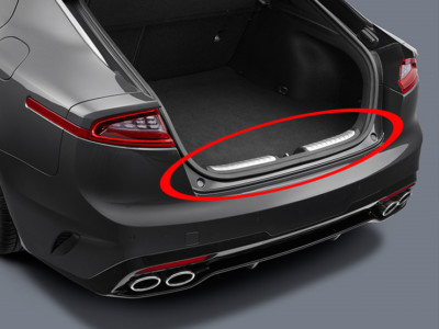 Genuine OEM Rear Trunk Transverse Aluminum Trim Cover For 2018 2022 ...