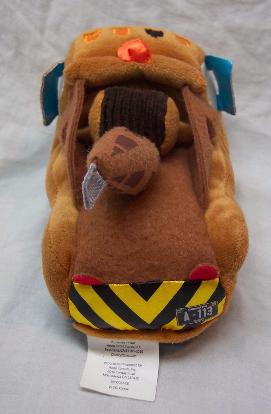 Walt Disney Store Cars SOFT TOW MATER 7" Plush STUFFED ANIMAL Toy | eBay