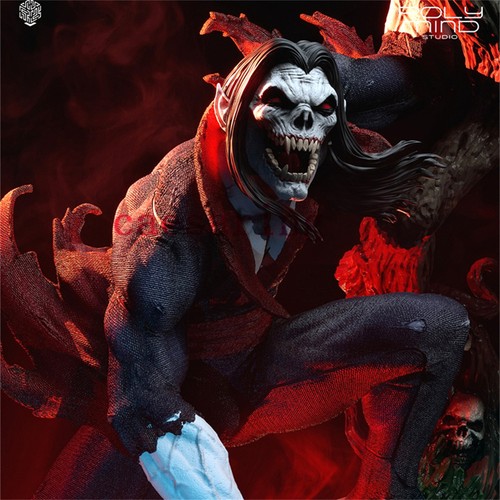 Morbius With Two Heads 3D Printing Figure Unpainted Model Sculpture GK ...