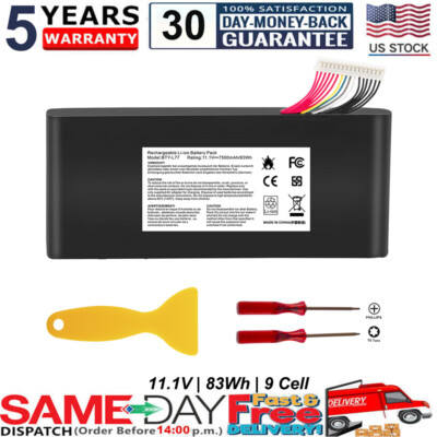 BTY-L77 Battery For MSI GT72 2QD GT72S 6QF GT80 2QE Series WT72 MS-1781 ...