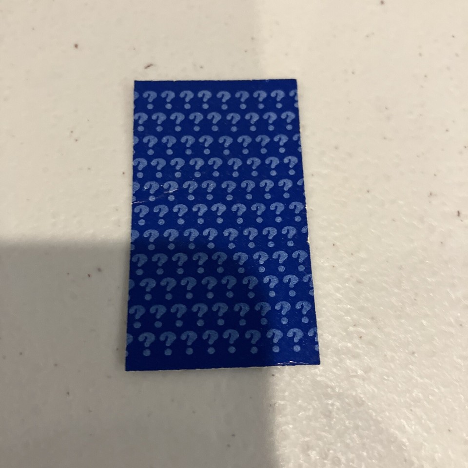 Blue Replacement Face Card for Guess Who 1987 Version Game Alex | eBay