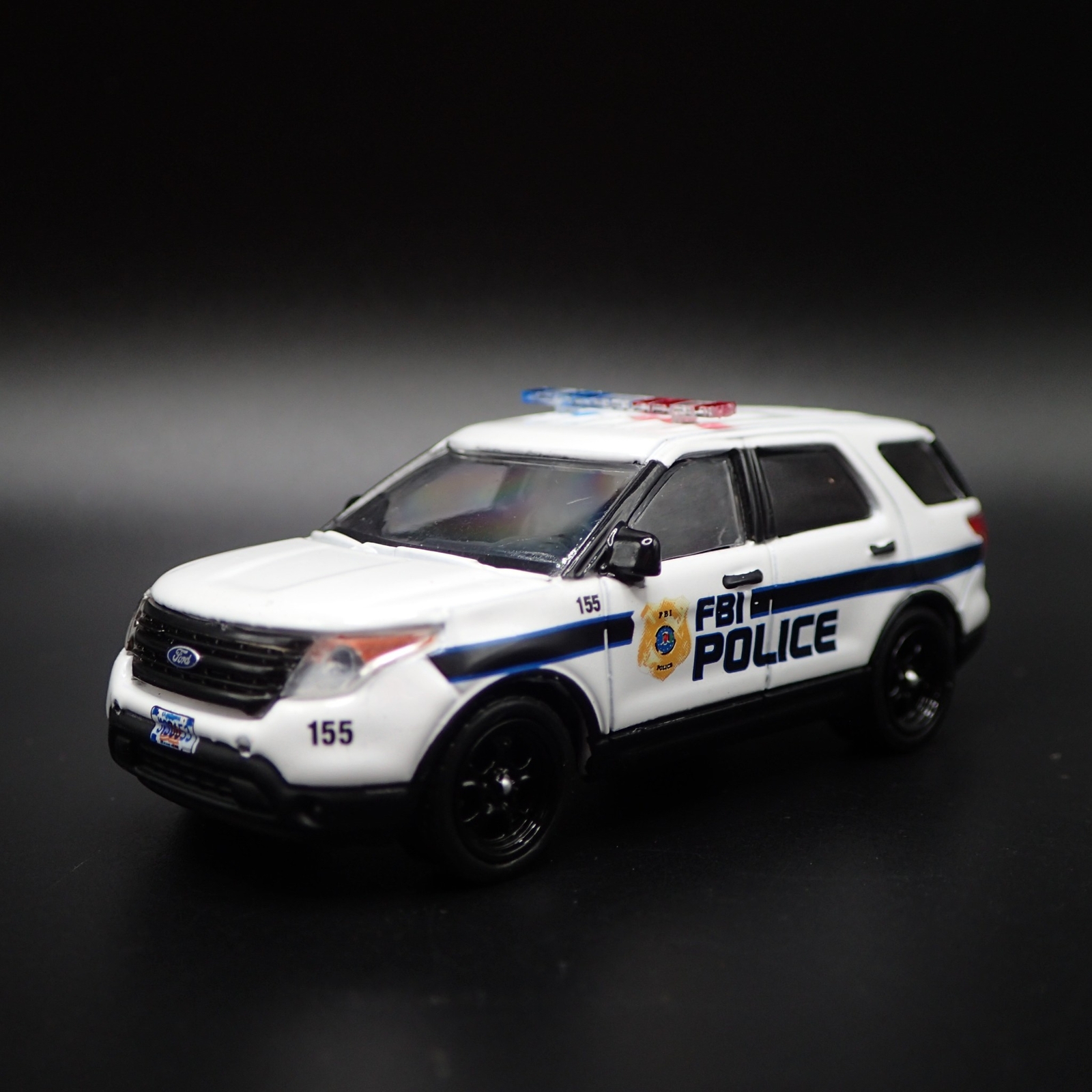 2014 FORD POLICE EXPLORER FBI WASHINGTON, DC POLICE 1:64 SCALE DIECAST ...