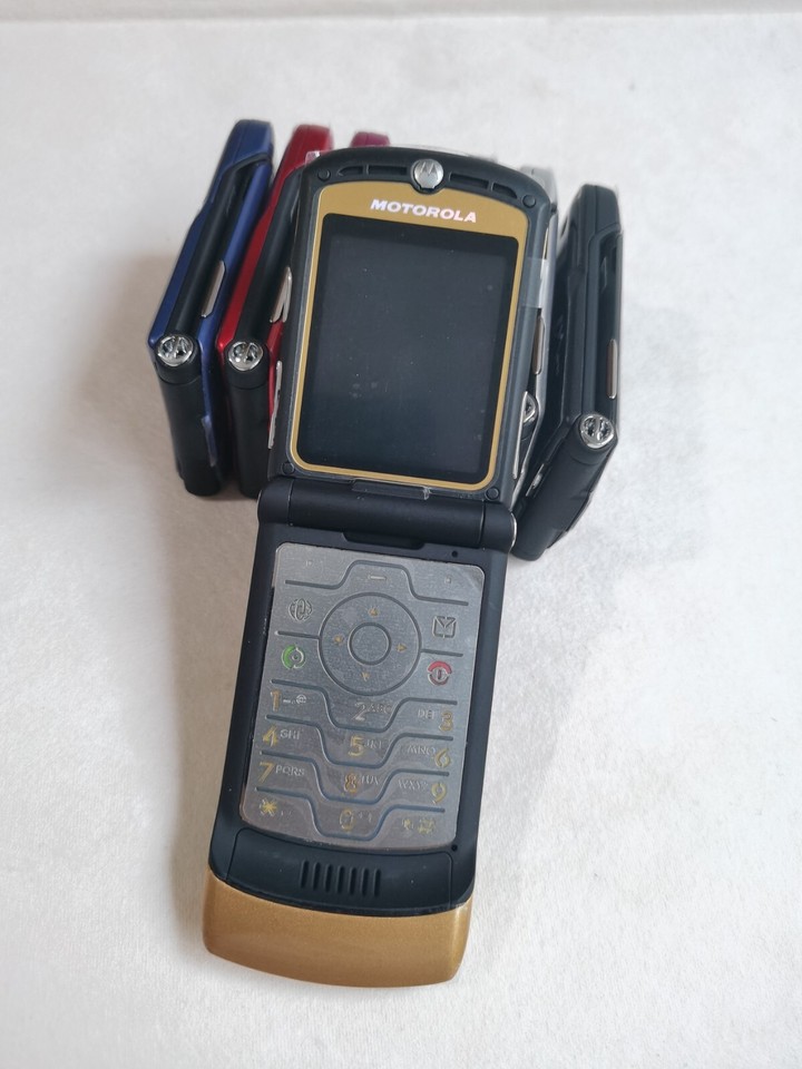 98% New Unlocked Motorola RAZR V3 Razor 2G Cell Phone 8 Colors | eBay