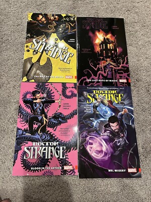 Marvel Comics Doctor Strange Graphic Novel Lot By Jason Aaron | eBay