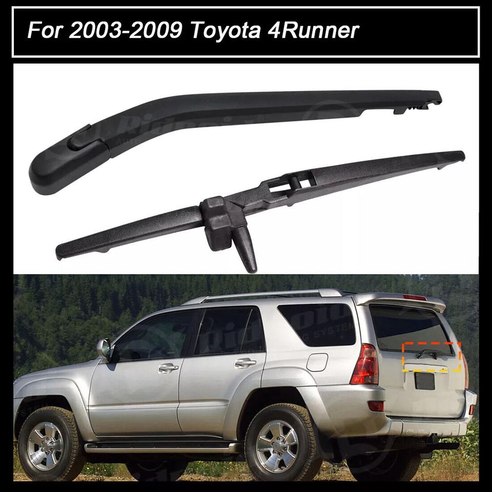 Rear Window Windshield Wiper Arm&Blade Set For 2003-09 Toyota 4Runner ...