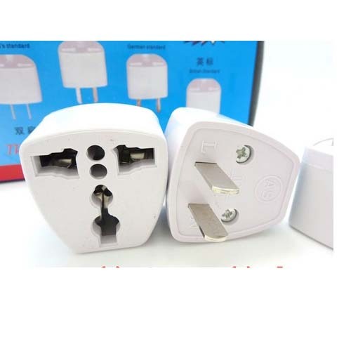 AU UK EU AS to US AC Power Plug Adapter Converter Outlet Home Travel ...