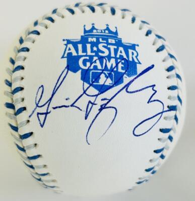 GIO GONZALEZ SIGNED 2012 ALL STAR BASEBALL WASHINGTON NATIONALS ...