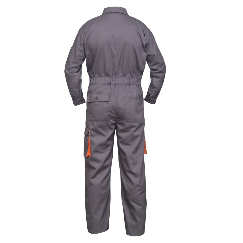 Work Wear Men's Overalls Boiler Suit Coveralls Mechanics Boilersuit ...