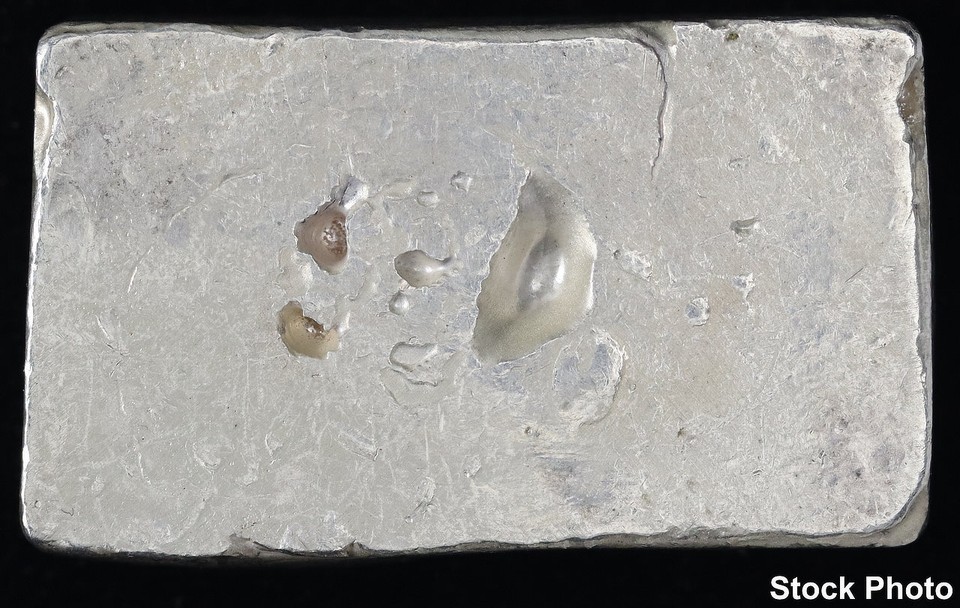 Prospector’s Gold & Gems Skull and Crossbones 5 oz .999 Silver Hand ...