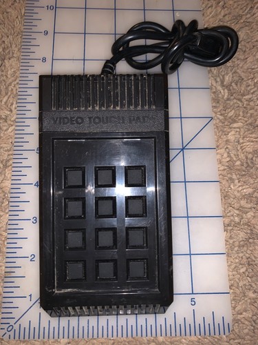 Video Touch Pad Controller for Star Raiders with Atari 2600 Console ...