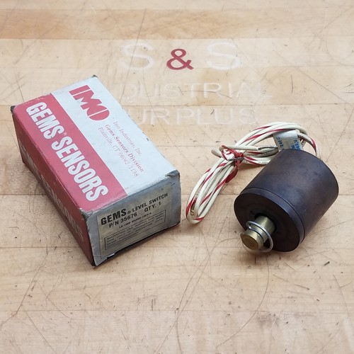 Gems Sensors 35676 LS-1900 Single-Point Brass Level Switch, 120-240VAC ...