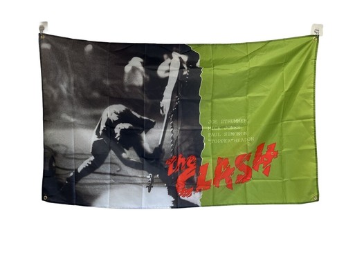 THE CLASH MUSIC FLAG | eBay