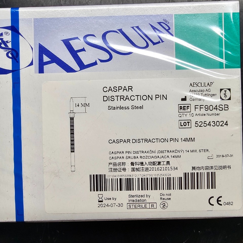 10 PC Caspar Distraction Screws 14mm HQ Stainless Steel Pin | eBay