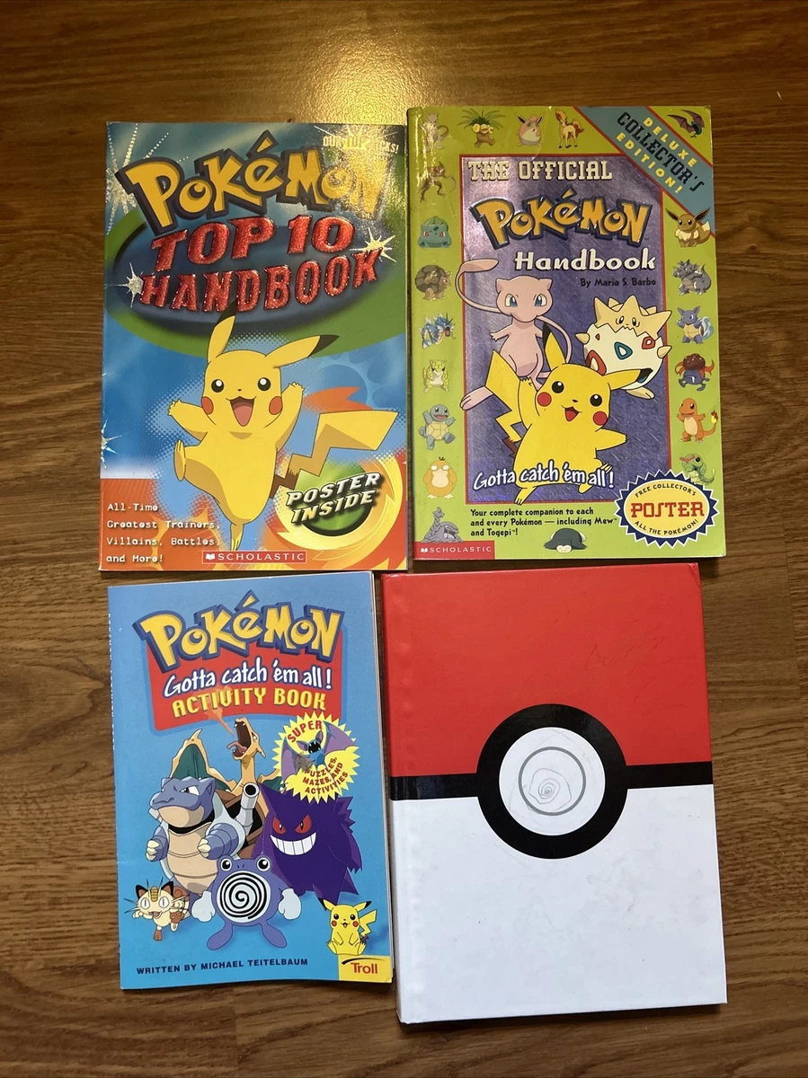 Pokemon Books Lot