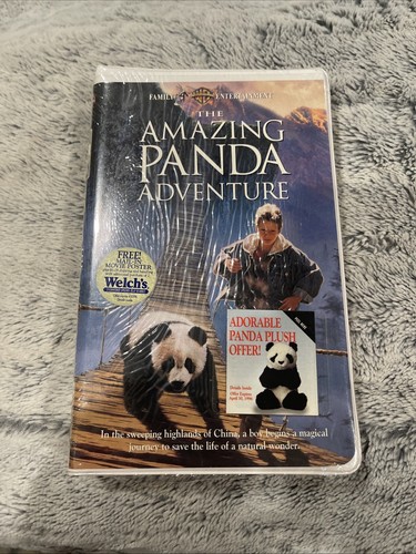 The Amazing Panda Adventure VHS (1995) New Sealed Warner Bros Family | eBay