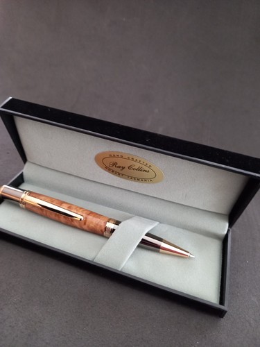 TASMANIAN MYRTLE BURL SIERRA STYLE BALL POINT TWIST PEN | eBay Australia