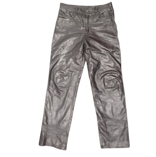 Vintage The Leather Ranch Pants Mens 34 Biker Riding Moto Western Made ...