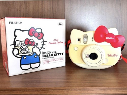 FUJIFILM Hello Kitty instax mini instant camera cheki from Japan Used F ...