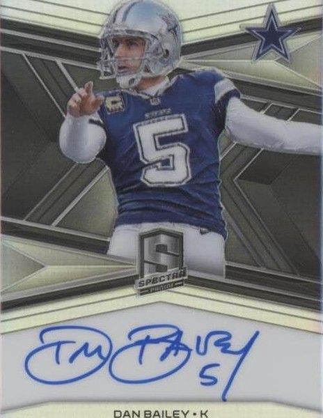 2018 Panini Spectra - Signatures #S-DB Dan Bailey /99 (AU) for sale ...