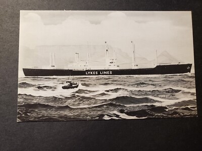 LYKES Bros Steamship Co Naval Cover unused postcard | eBay