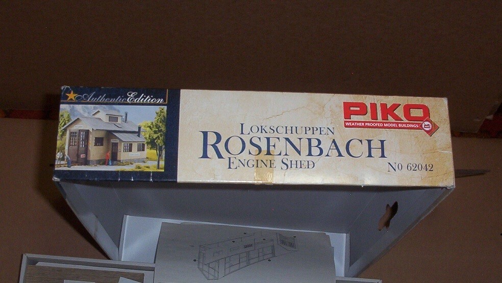 PIKO 62042 Rosenbach Engine Shed Assembled G Scale for sale online | eBay