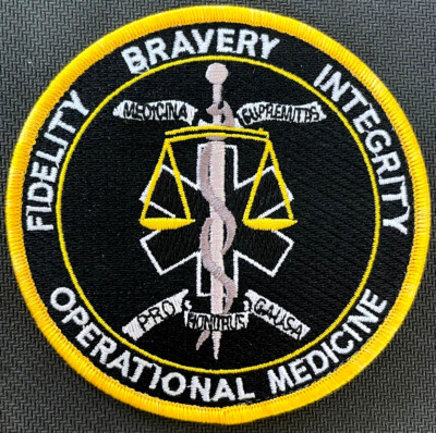 FBI - "DISCRETE" version OPMED SecondGEN + hook Full Color patch - Very Rare | eBay