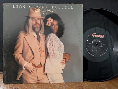 Leon & Mary Russell ‎– Wedding Album 1976 Funk Soul LP Jim Horn Willie ...