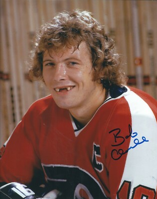 Signed 8x10 BOBBY CLARKE Philadelphia Flyers Autographed Photo - w/COA ...