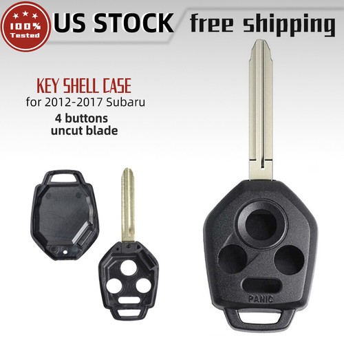 For 2012-2017 Subaru Keyway B110 Replacement Remote Key Shell Case Fob ...
