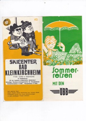 Brochure Flyer Sommerreisen Avec Den Obb Alpen Hallenbad Mallnitz | eBay