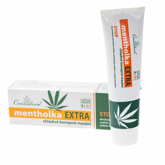 Mentholka Extra Cooling GEL for Muscle and Joint Pain (150ml) Cannaderm ...