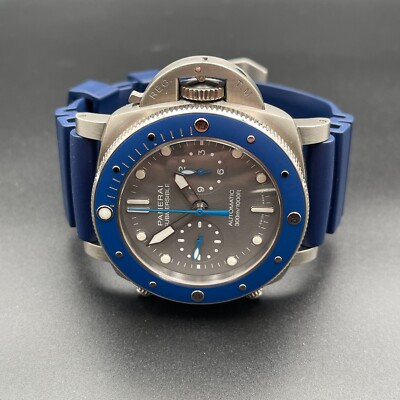 Panerai Submersible Chrono 47mm Guillaume Néry Edition PAM00982 PAM 982 ...