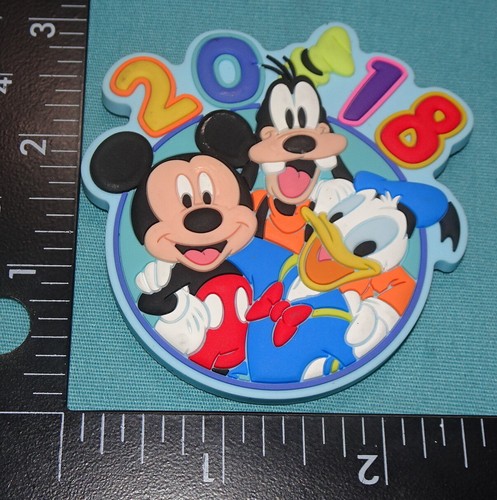 2018 = MICKEY GOOFY DONALD WALT DISNEY = LASERCUT OUCH PVC MAGNET ...