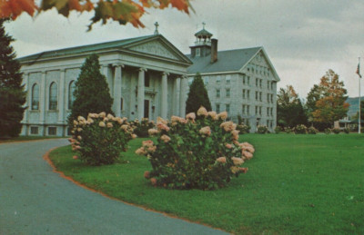 La Salette Seminary School in Enfield New Hampshire Chrome Vintage Post ...