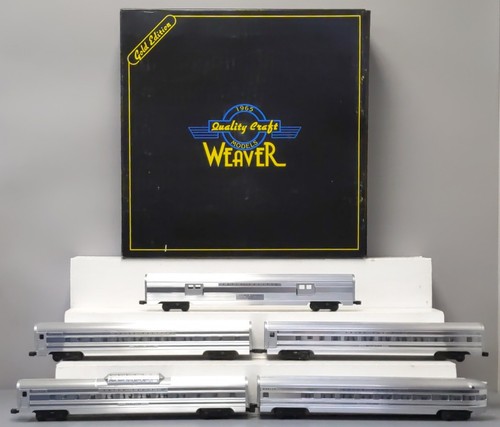 Weaver 1211 O Union Pacific Plated Ribbed Side Aluminum 5-Car Passenger ...