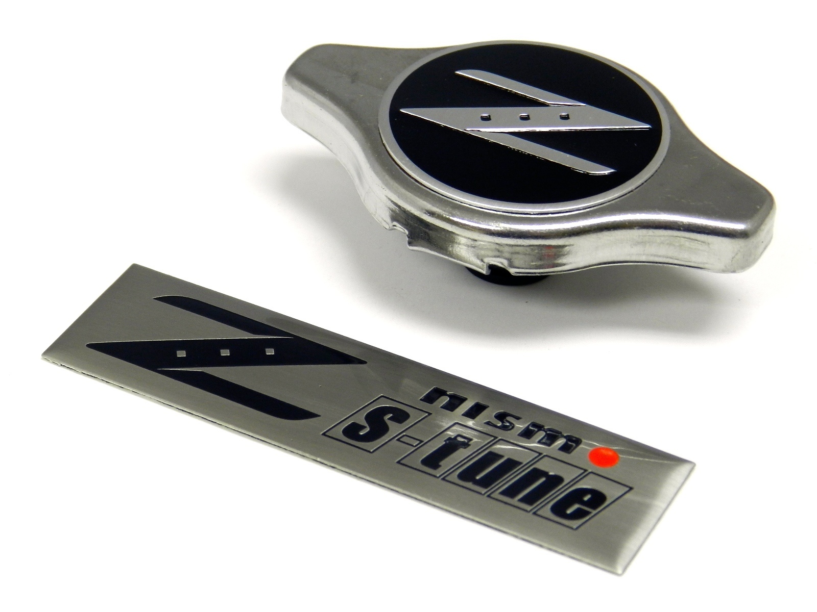 STAINLESS STEEL RACE 1.3KG RADIATOR CAP + FREE EMBLEM FOR NISSAN 300ZX ...