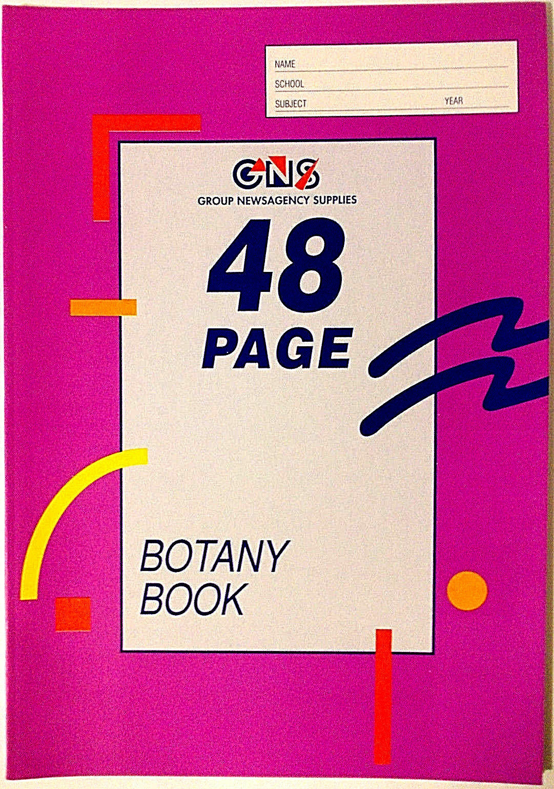 BOTANY BOOK, A4 SIZE, 48 PAGES, Choice of 2, or 4 or 10 Books | eBay ...
