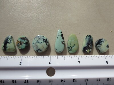 904 PACKAGE OF 7 NEVADA VARISCITE CABS. EX CLOSED OLD TIME ROCK SHOP | eBay