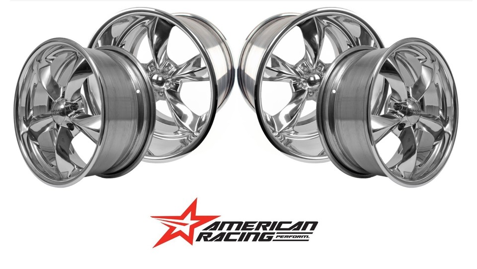 20 STAGGERED OFFSET WHEEL TIRE PACKAGE C-10 C10 C1500 OBS POLISHED ...