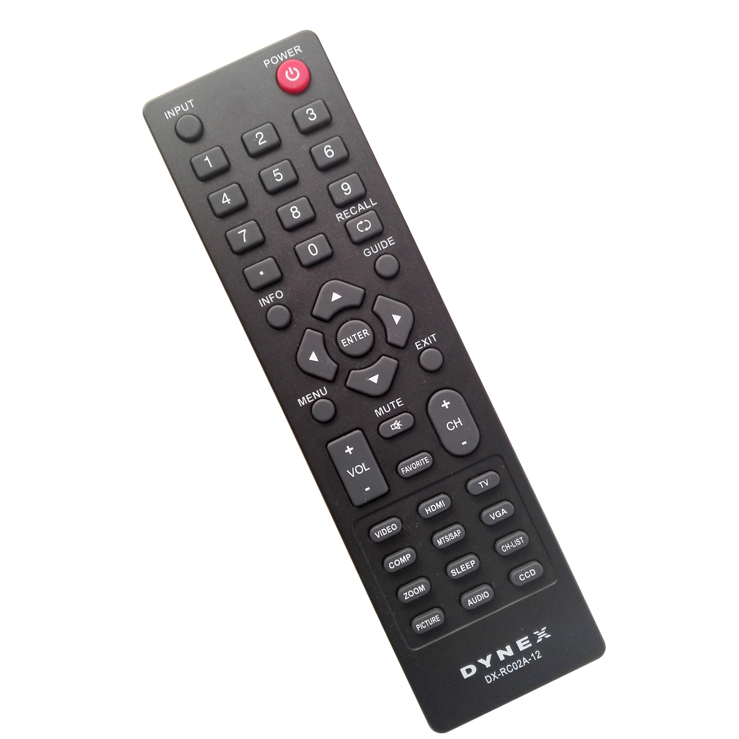 New Original Dynex remote DX-RC02A-12 for DX-46L261A12 DX-46L262A12 DX ...