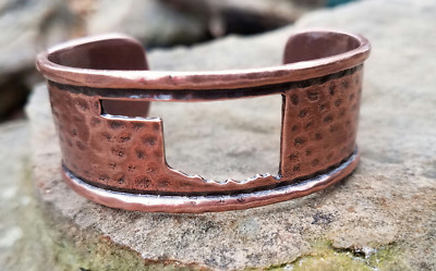 Rustic Charm Bronze Cutout Oklahoma Cuff 1" | eBay