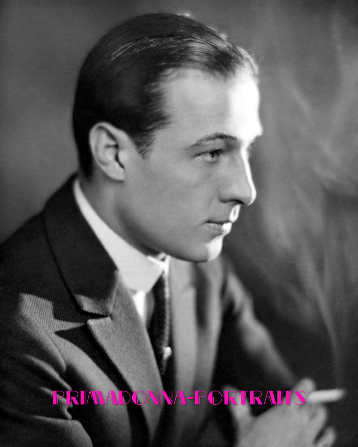 RUDOLPH VALENTINO 8X10 Lab Photo Sexy "MABEL SYKES" Cigarette Smoking ...